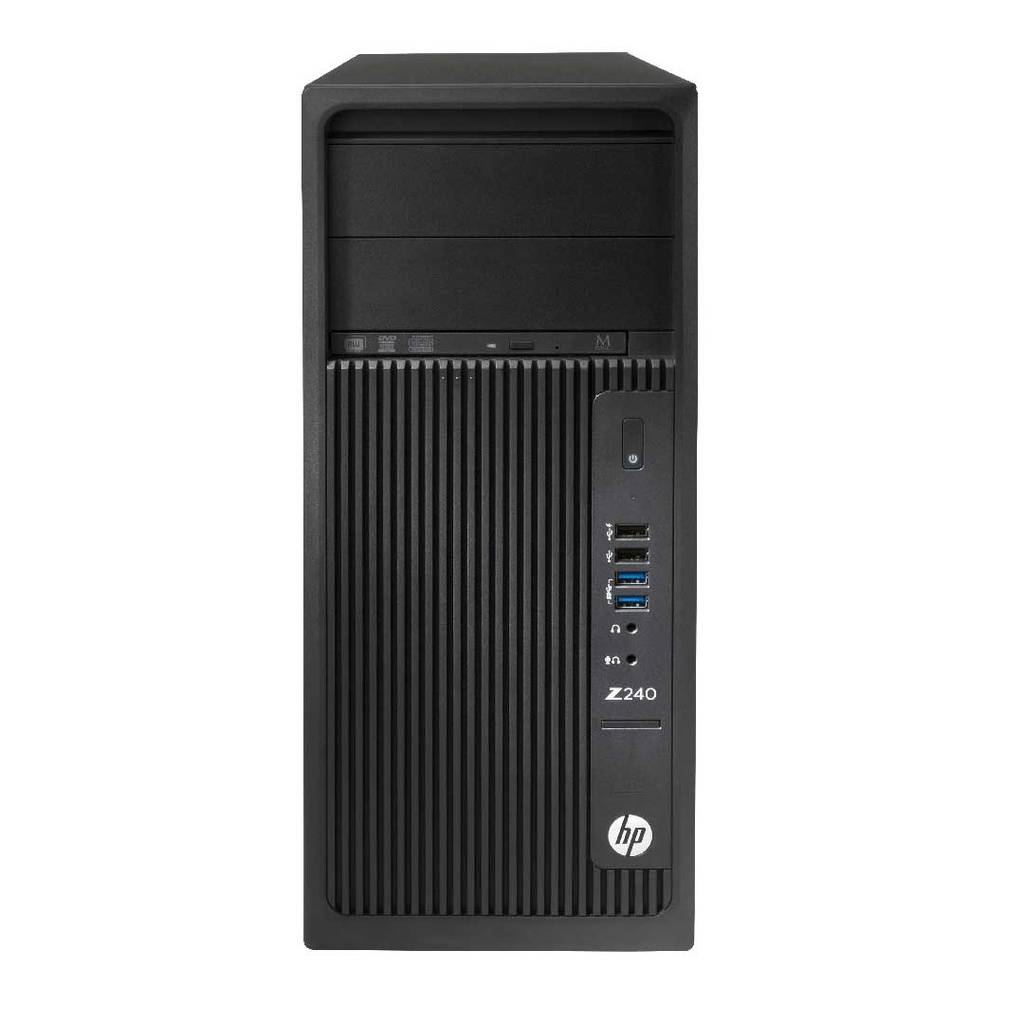 HP Z240 TWR Intel Xeon E3-1270v6-8Go-256Go | Station De Travail
